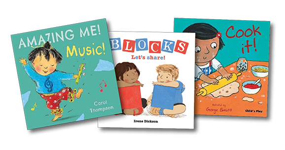 Children's books included every month!