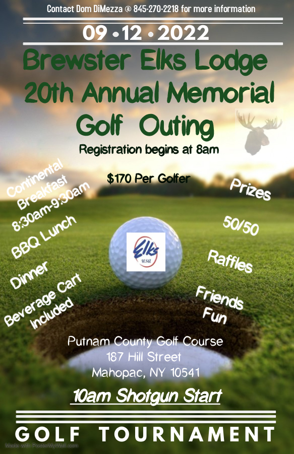 Brewster Elks #2101 - Meeting on Wednesday for New House Committee Members & Reminders RSVP ...