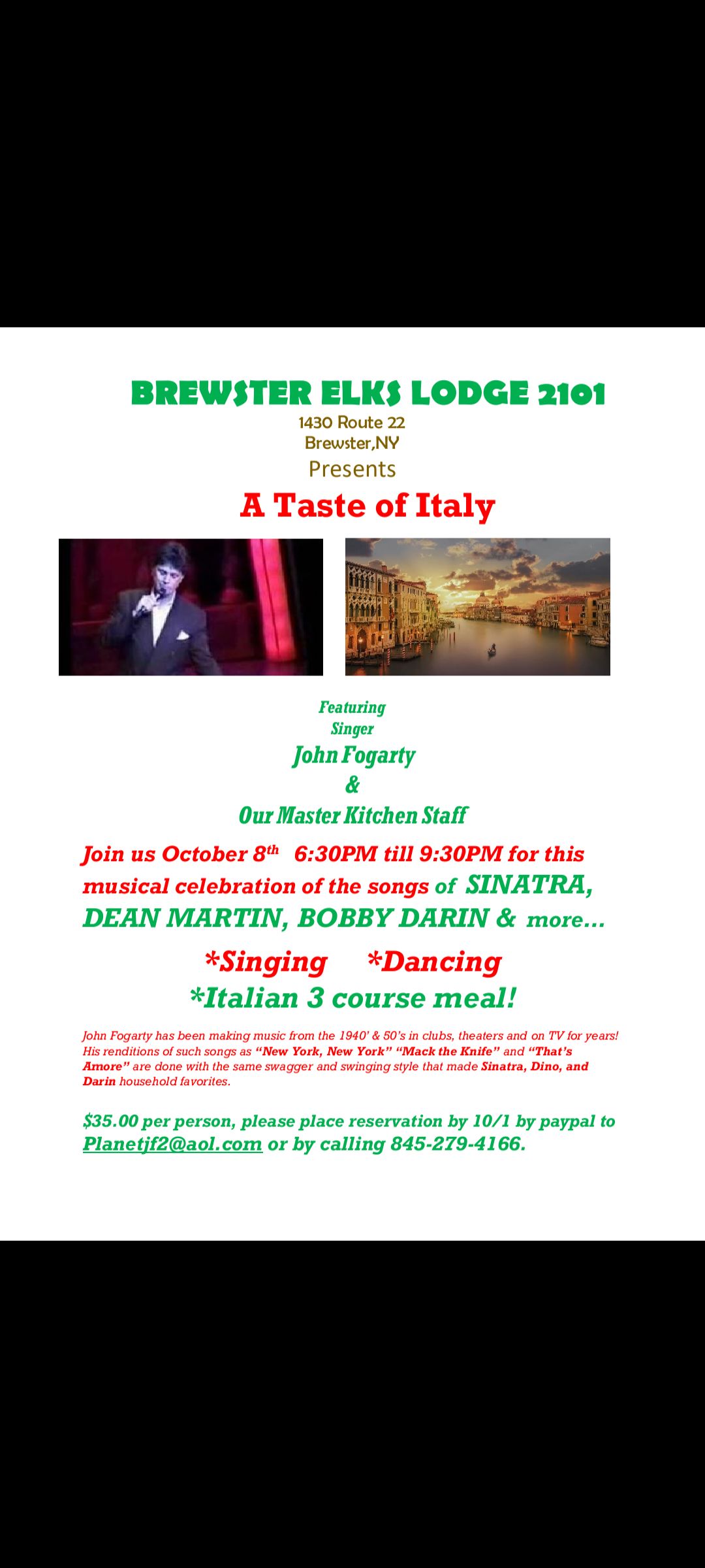 Brewster Elks 2101- Newsletter 9/15