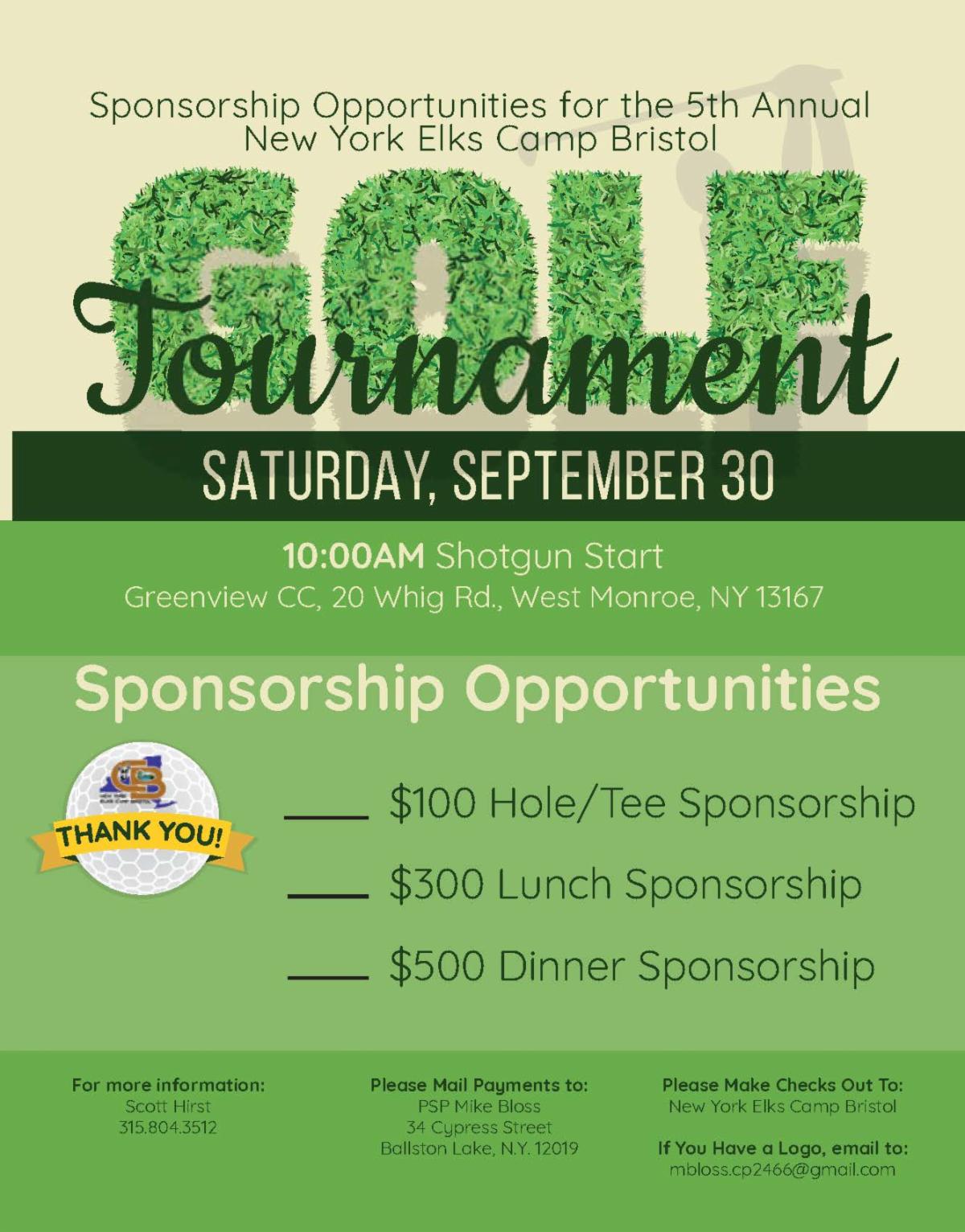 Brewster Elks 2101 - Wednesday Menu & Reminders