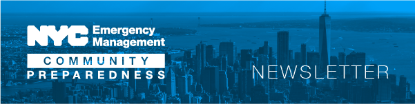 NYC Emergency Management Community Preparedness Weekly News (August 18 ...