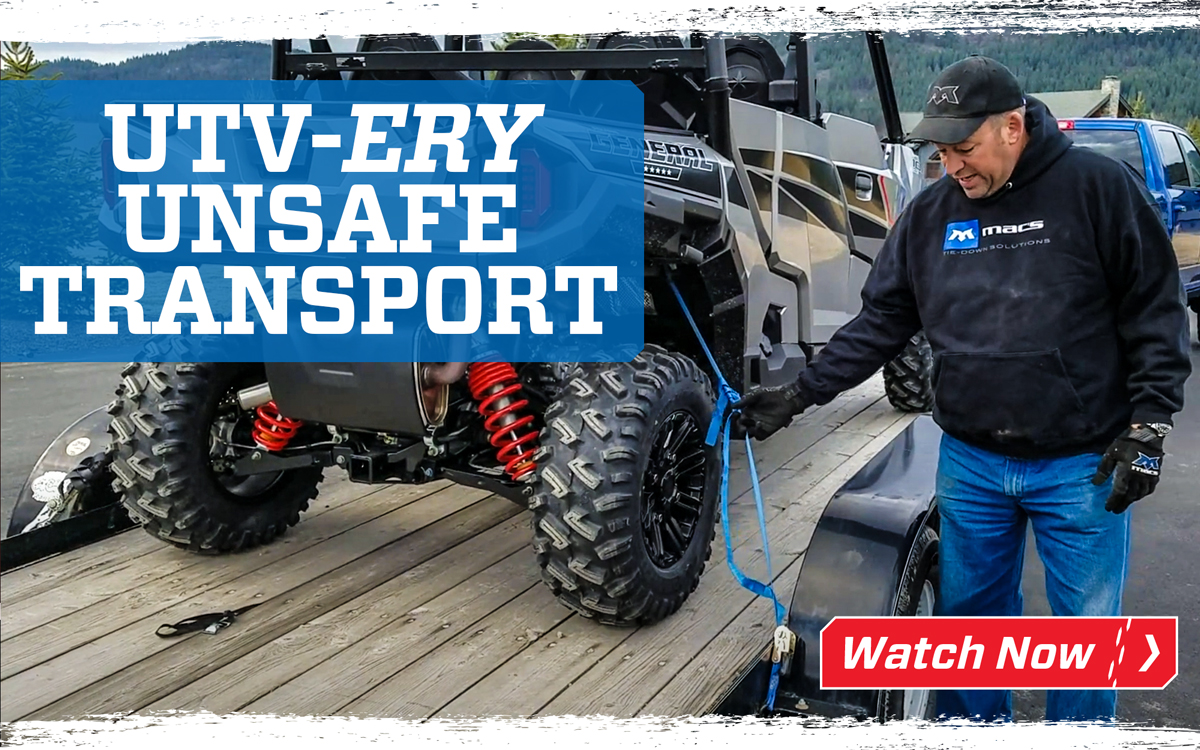 UTV-ery Unsafe Transport