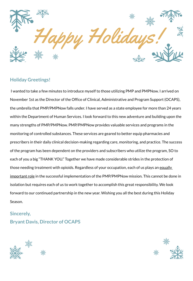 December 2023 ILPMP Newsletter