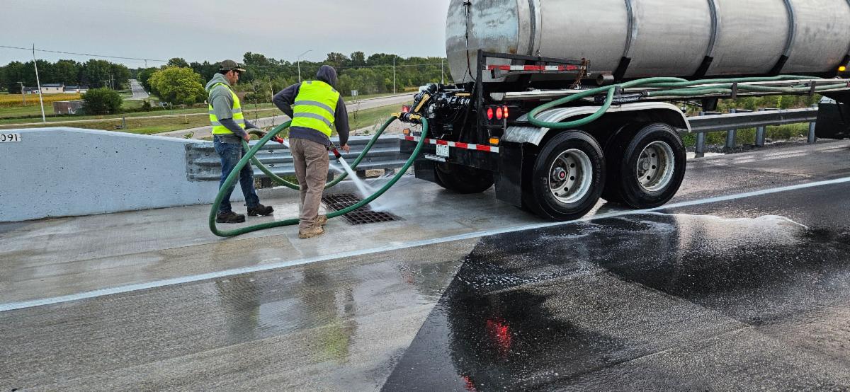 Bridge washing 101: A high-pressured process