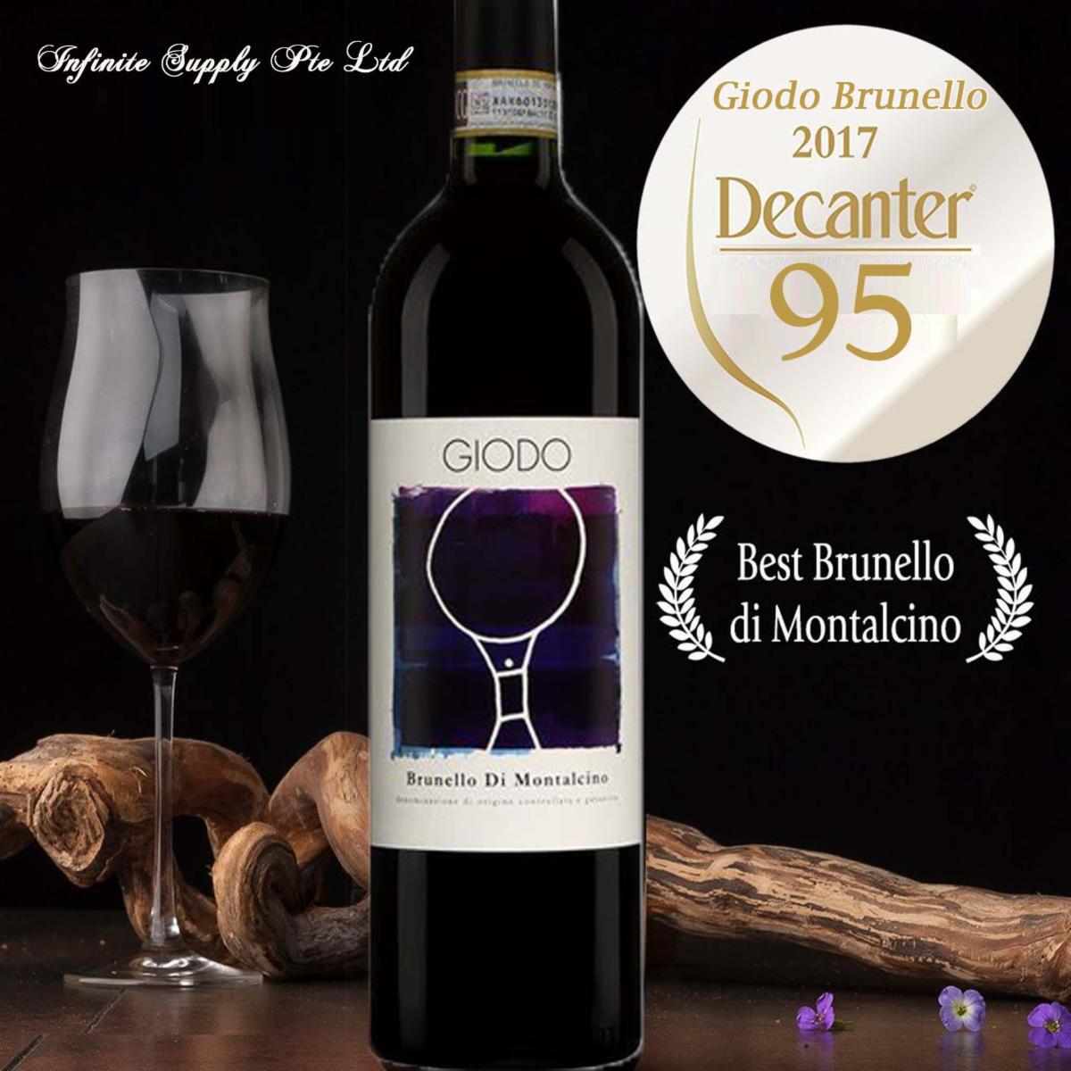 🔥🍷Highest-Scoring BRUNELLO: 2017 Giodo Brunellodi Montalcino