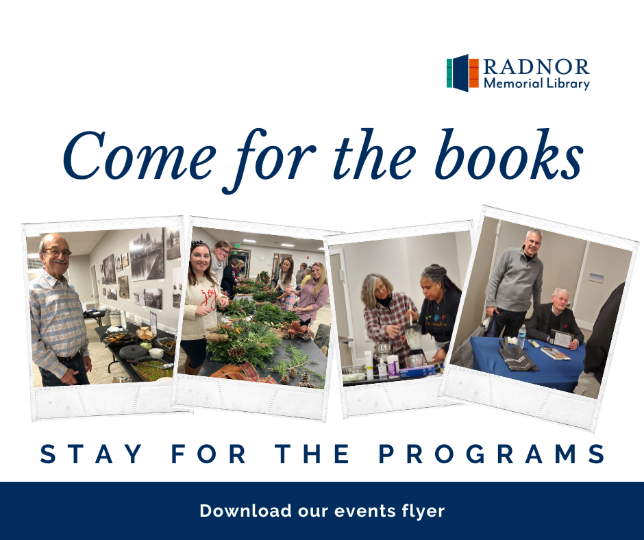 This week at Radnor Memorial Library