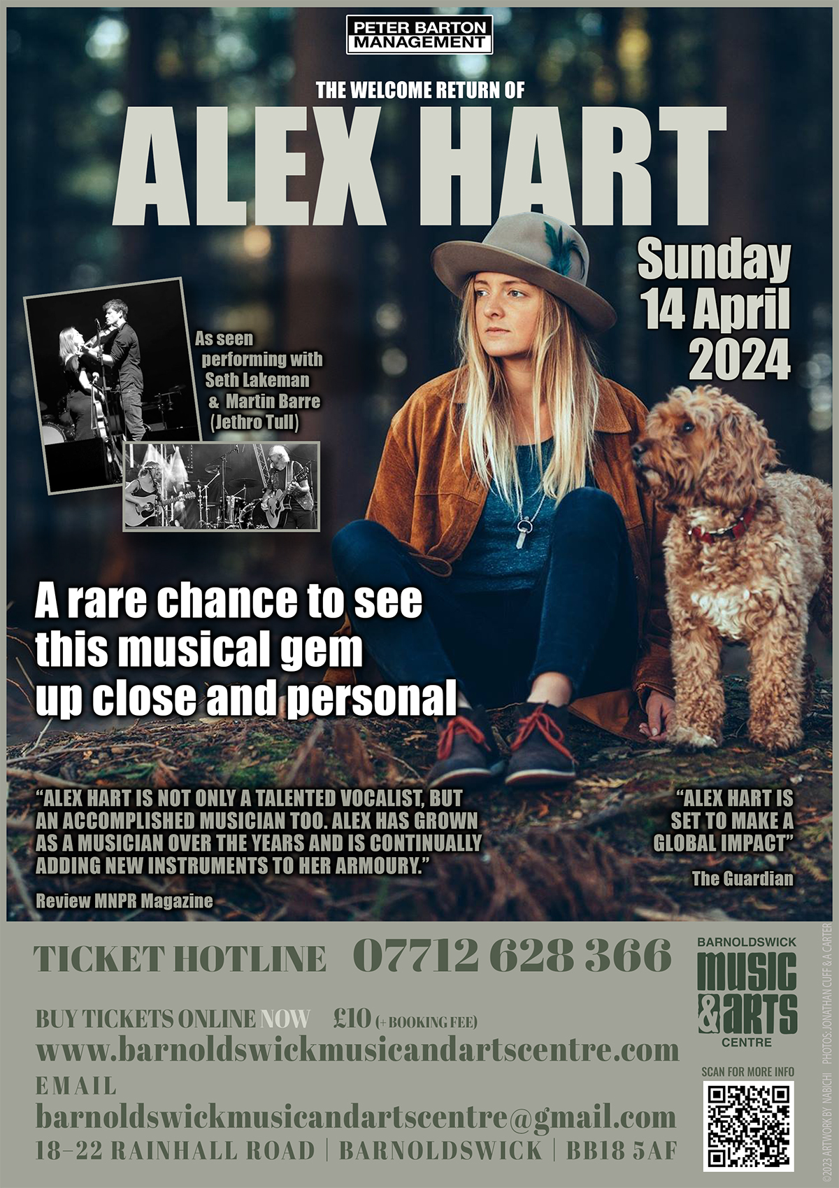 Just announced - ALEX HART - As seen with Seth Lakeman and Martin Barre ...