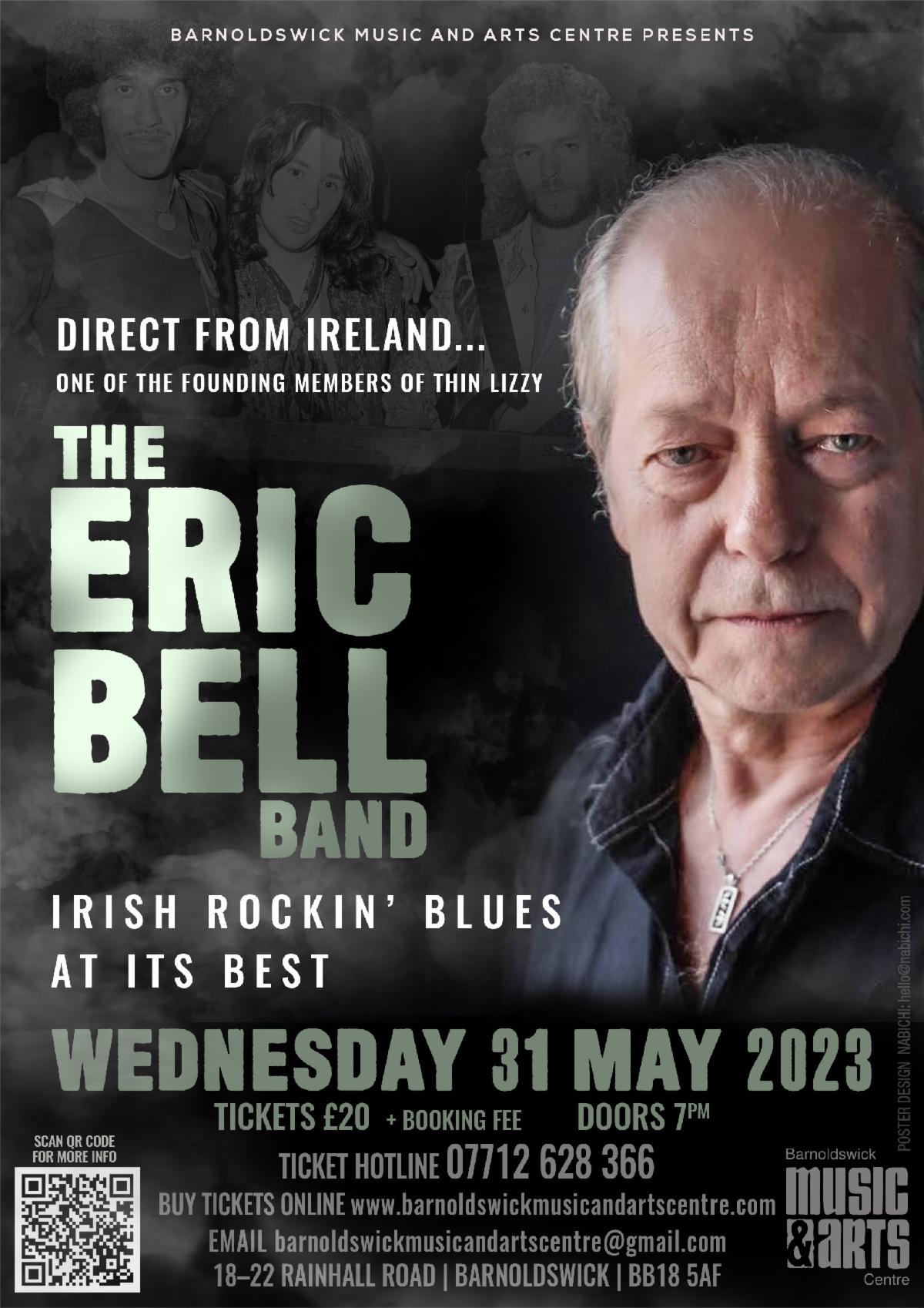 THIN LIZZY Founder ERIC BELL (The Rocker) to play Barnoldswick