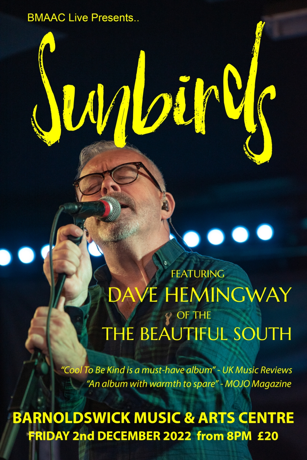 Beautiful South Founding Member and ex Housemartins to play Barnoldswick