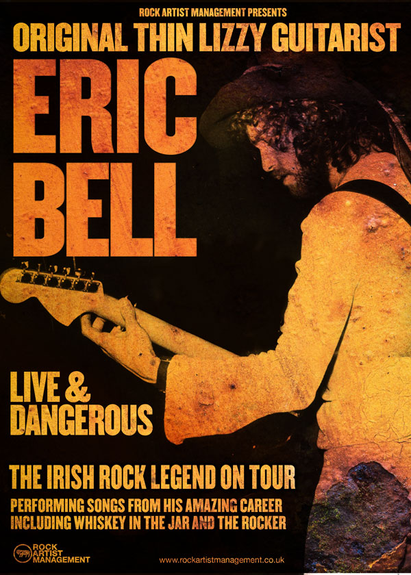 THIN LIZZY Founder ERIC BELL (The Rocker) to play Barnoldswick