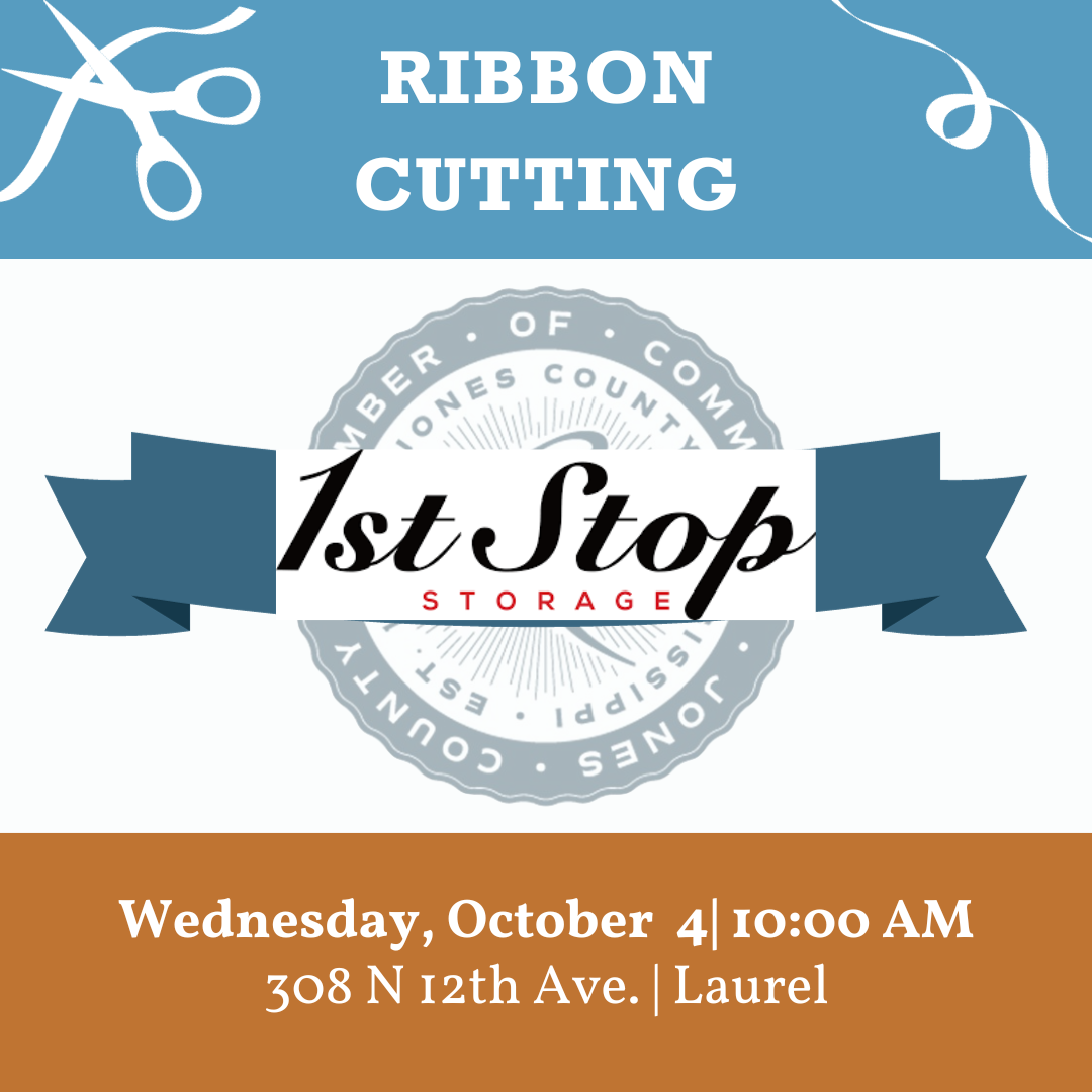 You're Invited! Ribbon Cutting: 1st Stop Storage