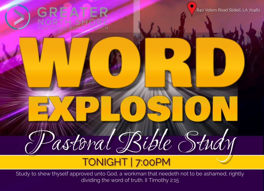 Word Explosion 💥 Tonight at 7pm +Call in for Thursday Morning Prayer📲
