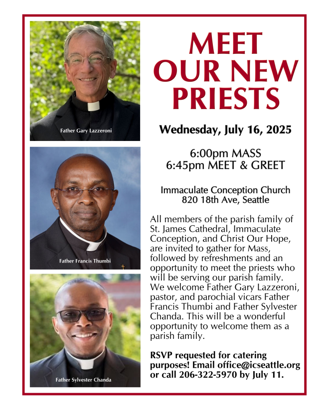 Join us for Father Ryan's last weekend as pastor | Solemnity of SS ...