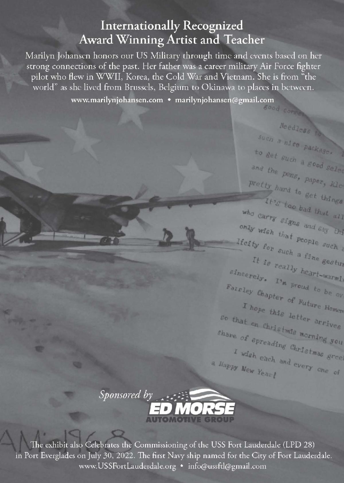 Art Exhibit & Reception USS Fort Lauderdale (LPD 28) Commissioning ...