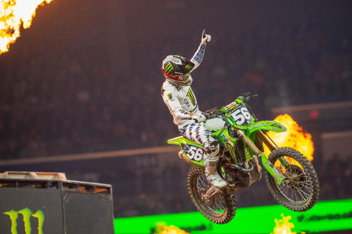 今季初のショーダウン、下田丈は総合6位で粘り強さを見せる。AMA SX第9戦インディアナポリス - Off1.jp（オフワン・ドット・ジェイピー）