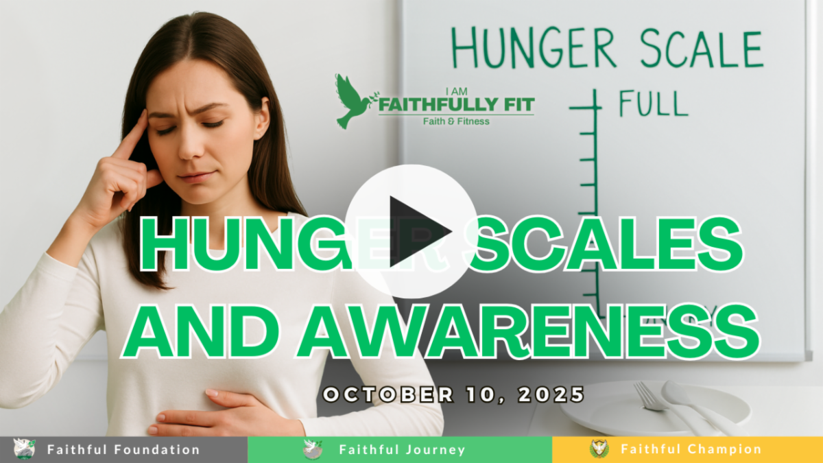 🕊 Faith Over Food: A Lesson in Mindful Eating ~ Class Notes
