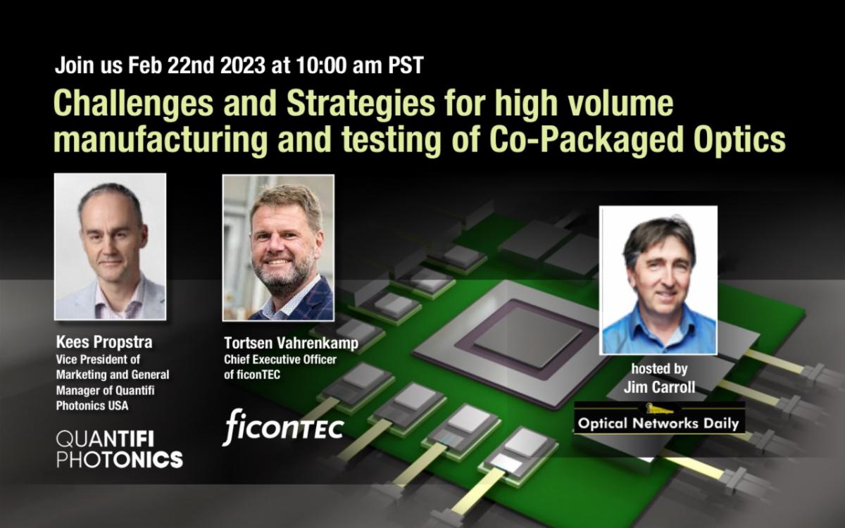 Reminder: NEW! Challenges + Strategies for Manufacturing and Testing of CPO