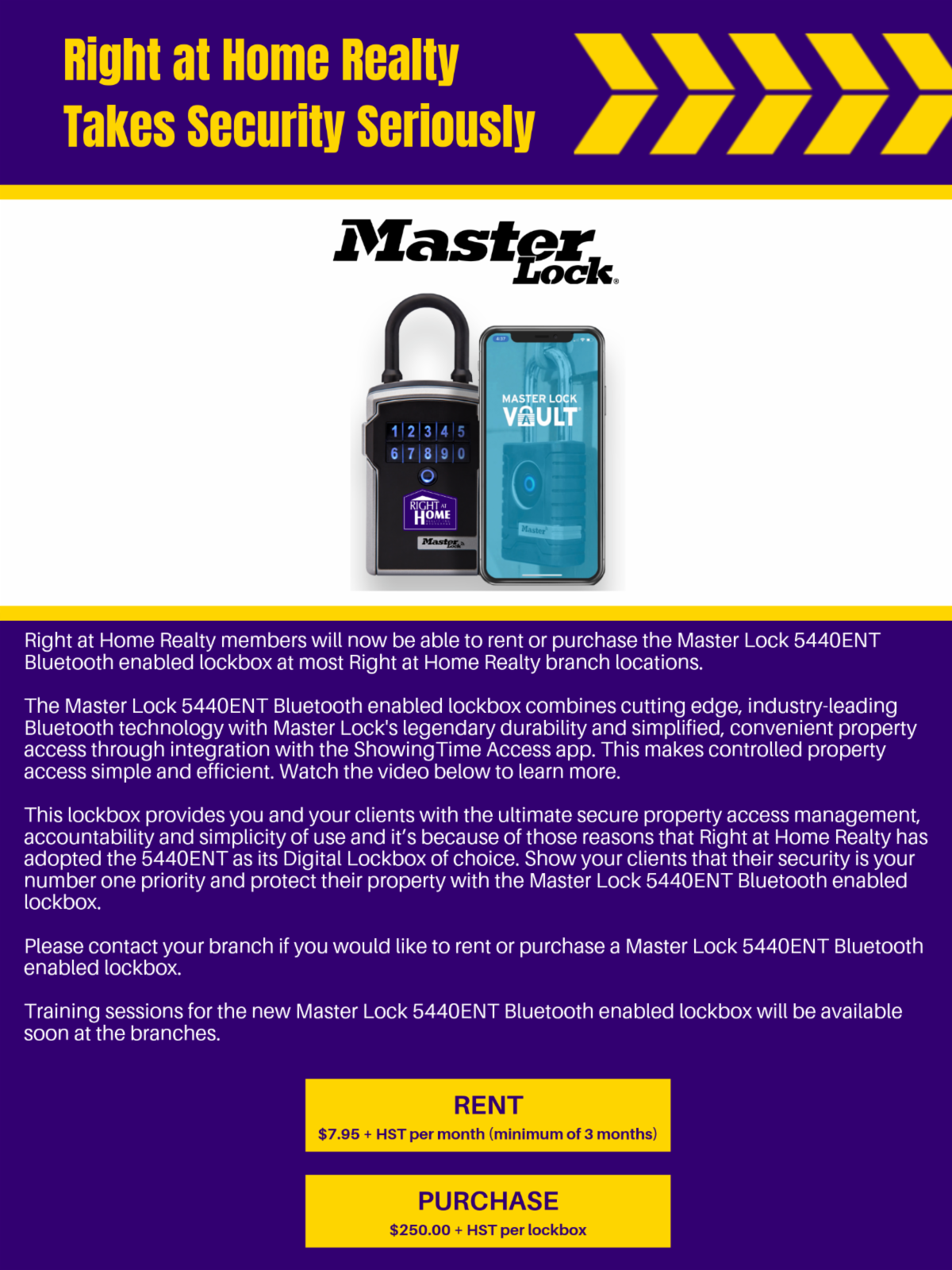 Discover the Master Lock 5440ENT Bluetooth Enabled Lockbox