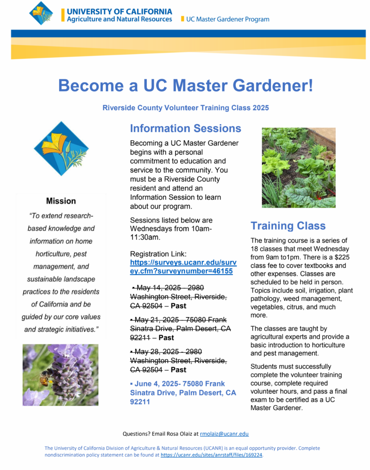 June 2025 - UC Master Gardener eBlast