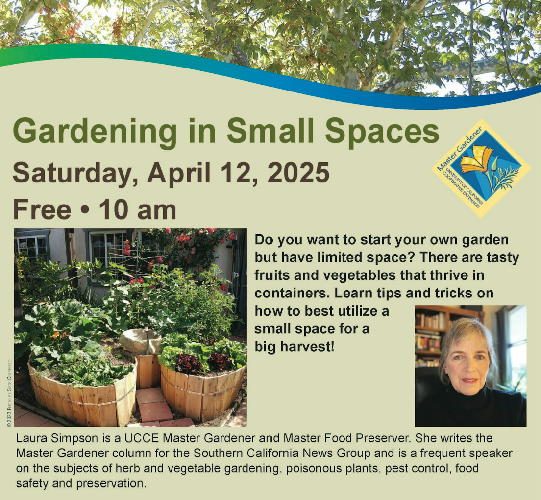 April 2025 - UC Master Gardener eBlast