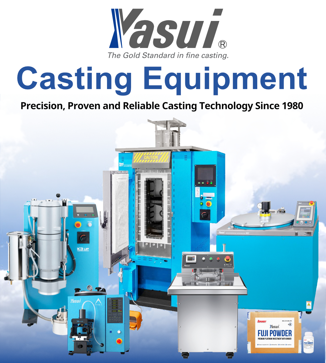 Yasui - Precision, Proven and Reliable Casting Technology for Over 45 Years