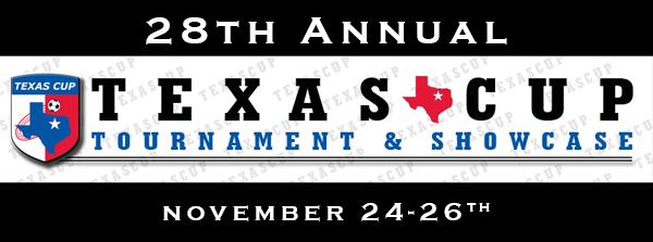 Important Texas Cup Tournament Information