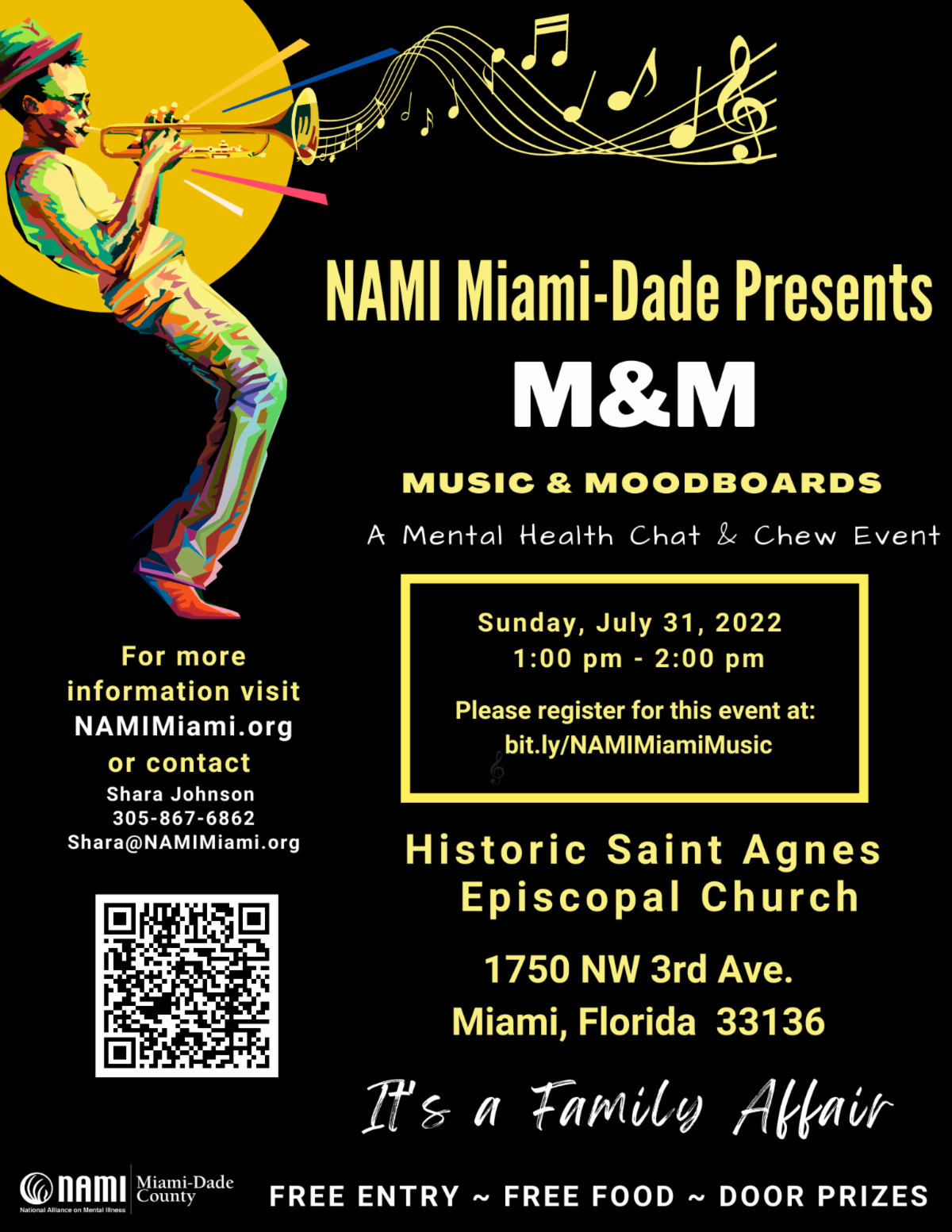 Music and Vision Board Festivity: A Free In-person Chat and Chew Event