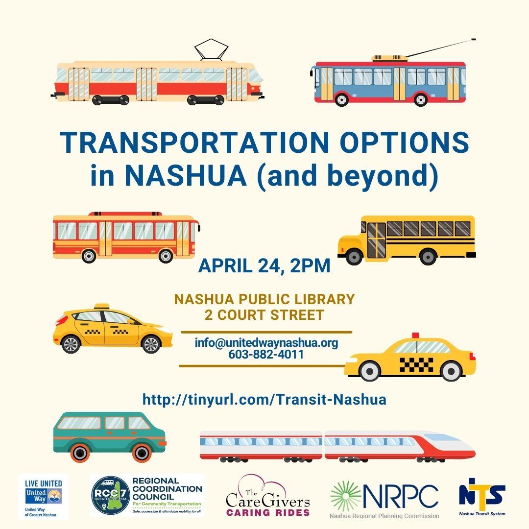 Transportation Options in Nashua