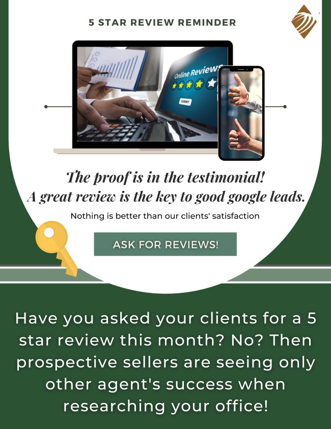 5 Star Review Reminder