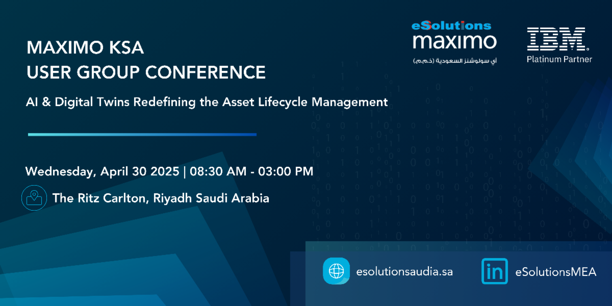 Maximo KSA User Group Conference