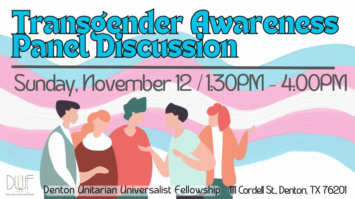 Upcoming Trans Awareness Week Events