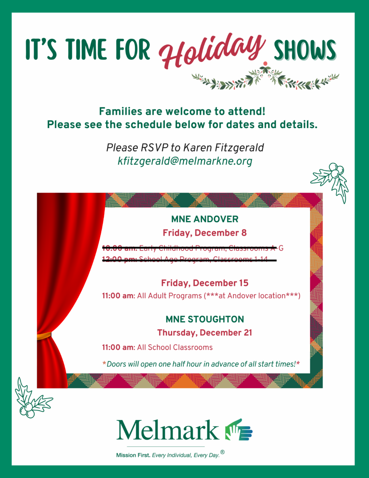 Melmark Moments Employees - e-Newsletter