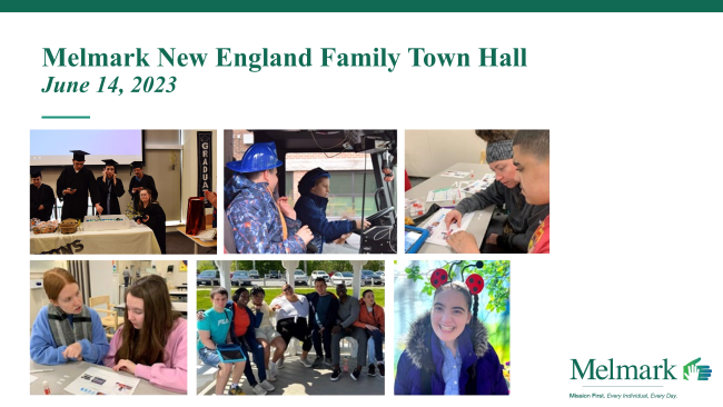 Melmark Moments - Weekly e-Newsletter