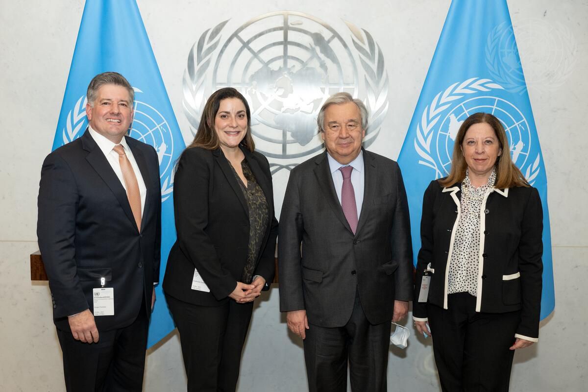 PALCUS visits the UN and presents Secretary General Antonio Guterres ...