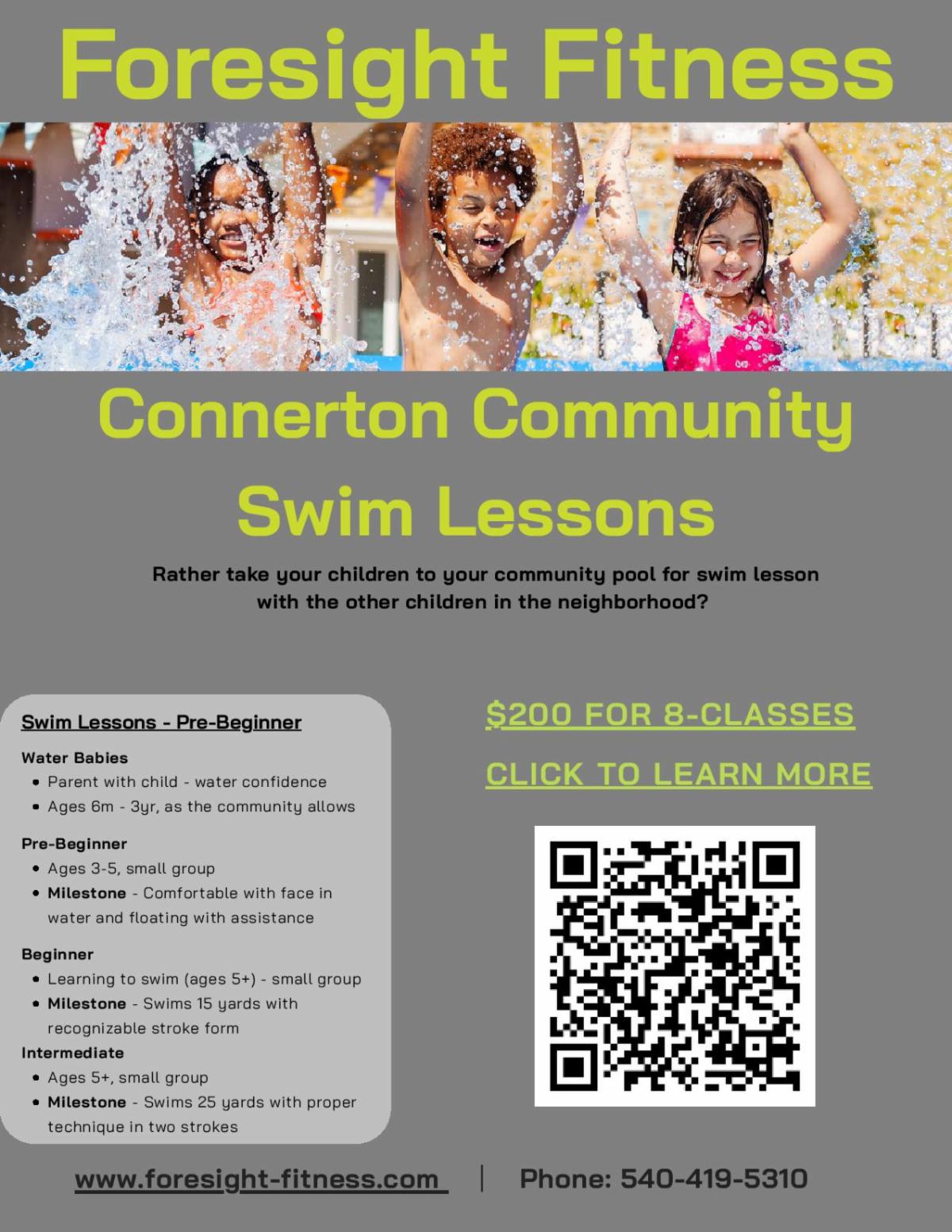 New! Fitness & Swim Classes Coming to Connerton – Starts June 2nd!