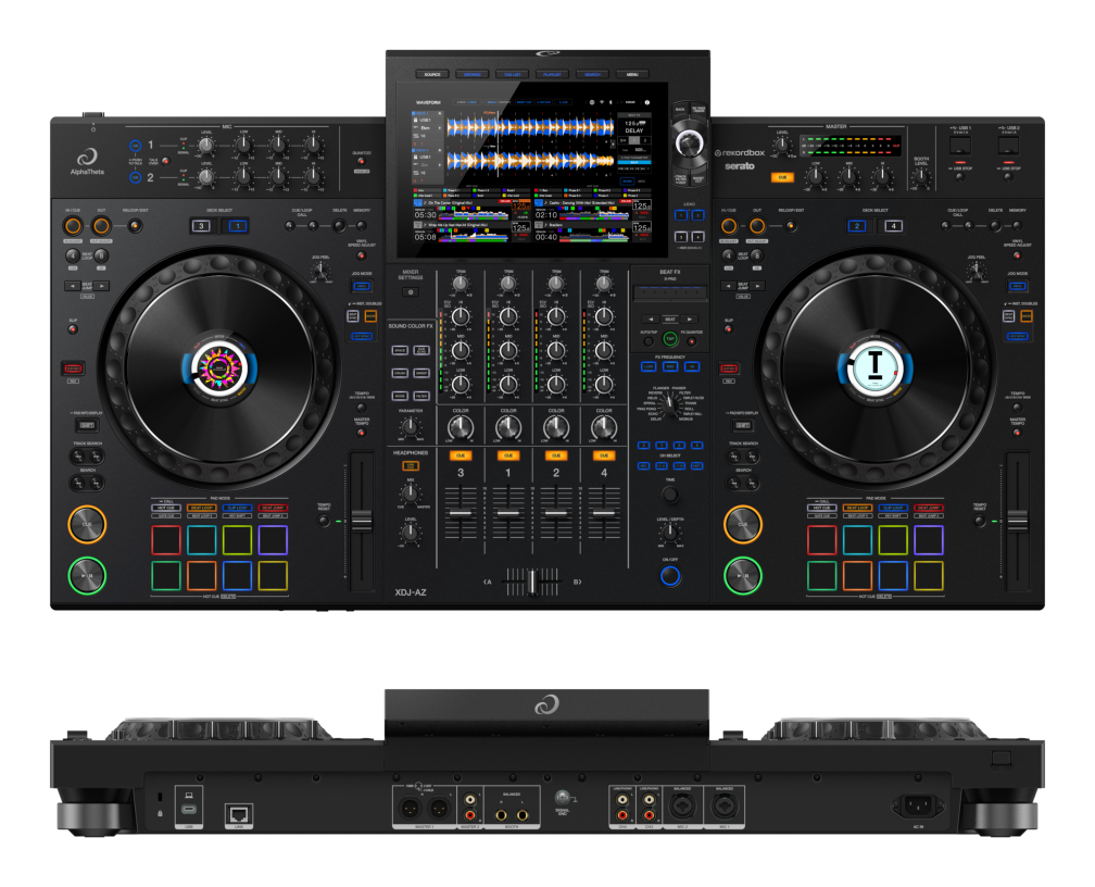 PioneerDJ / Alpha Theta - Introducing the XDJ-AZ, a powerful new 4-deck ...