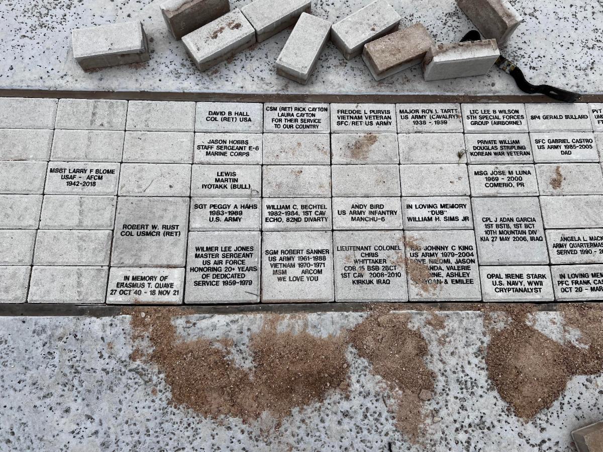 National Mounted Warfare Foundation Commemorative Brick Program Update