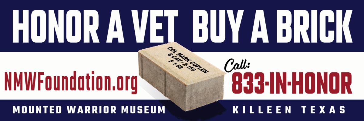 National Mounted Warfare Foundation Commemorative Brick Program Update