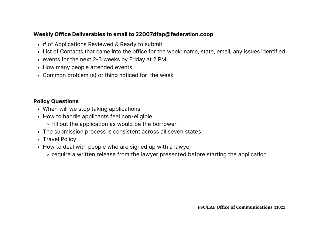 REMINDER: DFAP Training | 2-4 PM CST Today