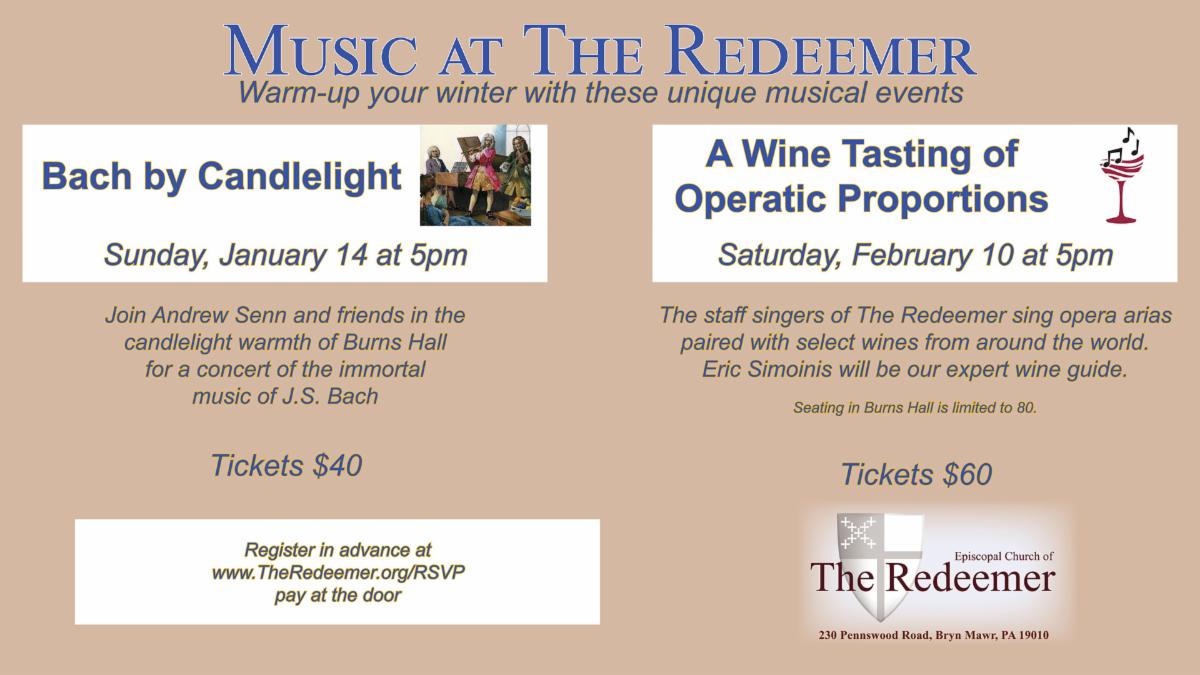 December 24 News from The Redeemer