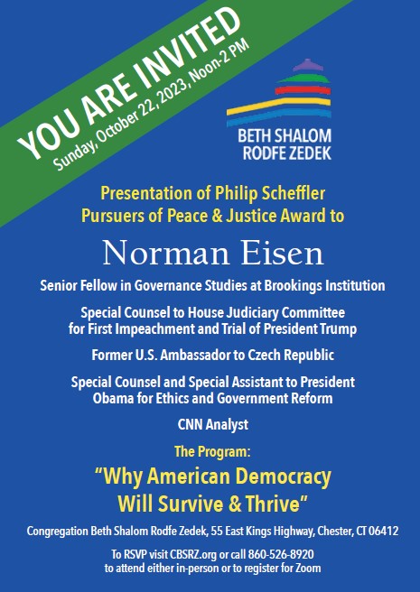 Please join us for an exciting event, Sunday, Oct. 22, at noon.