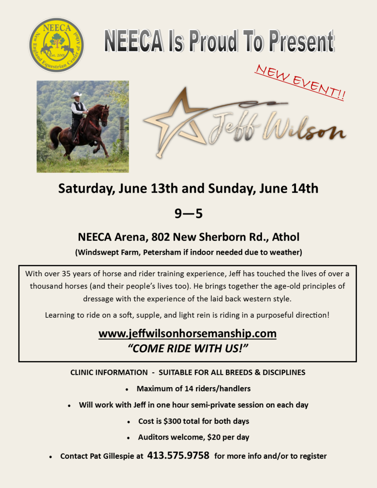 General Meeting March 18th