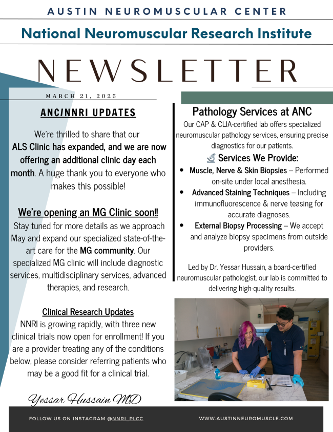 BIG NEWS from ANC and NNRI for you!