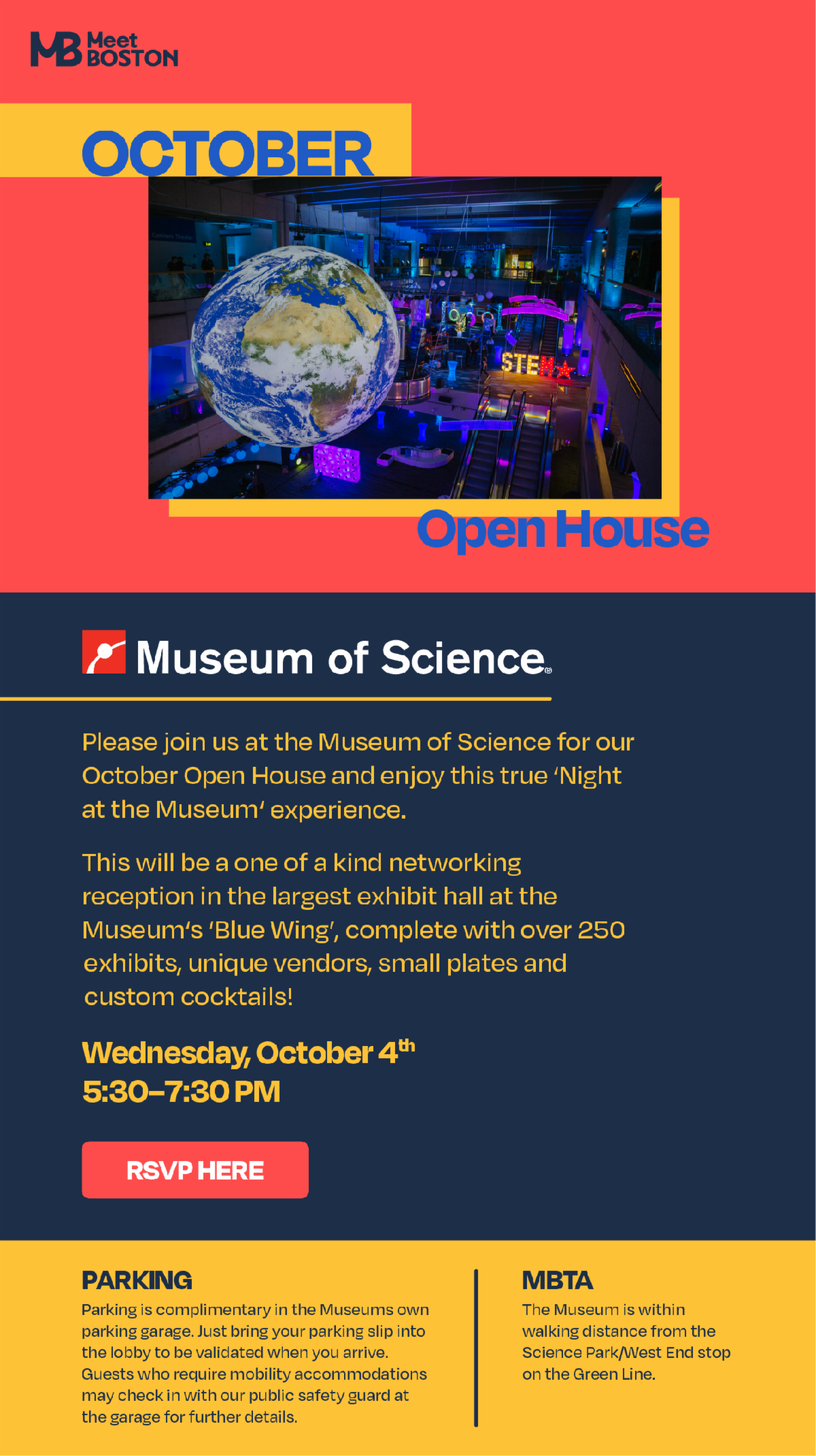 Reminder - Meet Boston October Open House