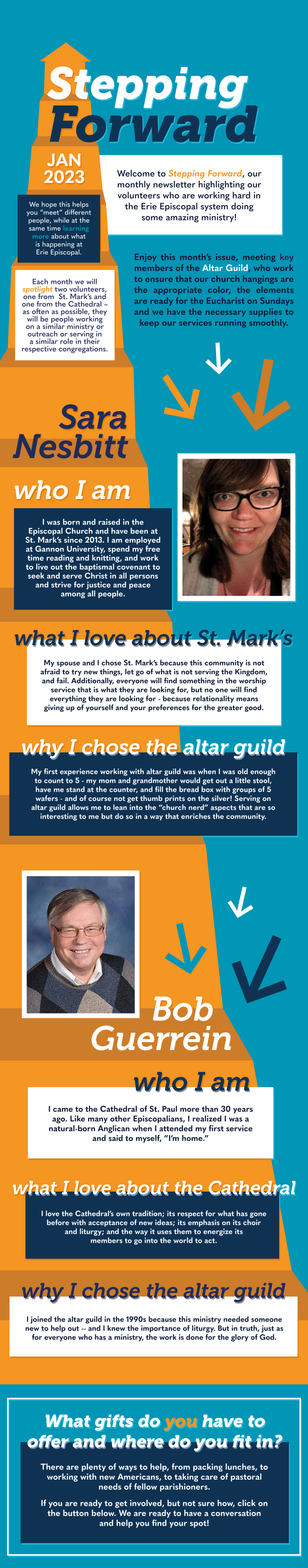 Stepping Forward | January Edition