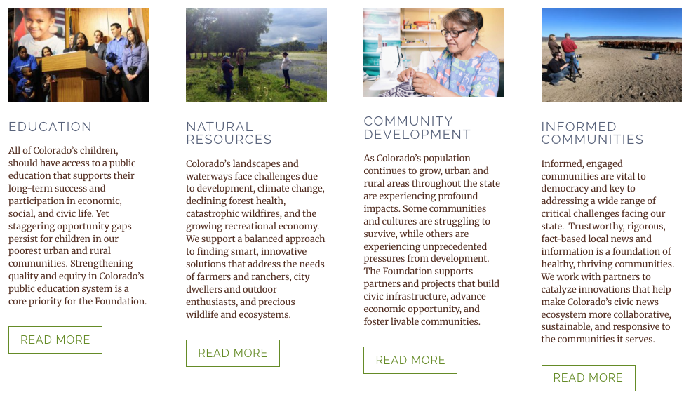 Gates Family Foundation | Winter 2026 Updates