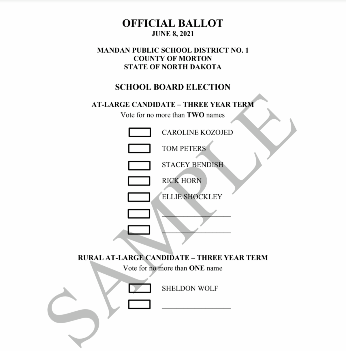 June Mandan e-Messenger