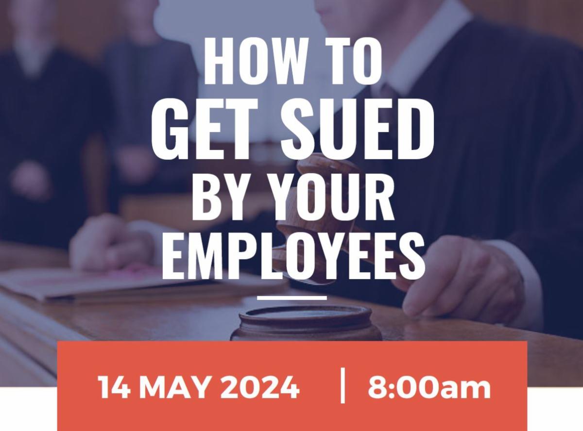 How To Get Sued by Your Employees