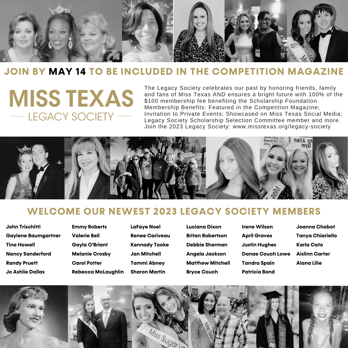 May Updates from Miss Texas