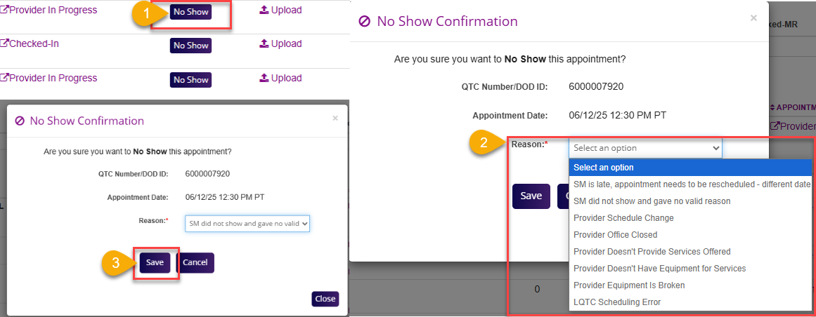 Leidos QTC Health Services RHRP: Critical Reminders